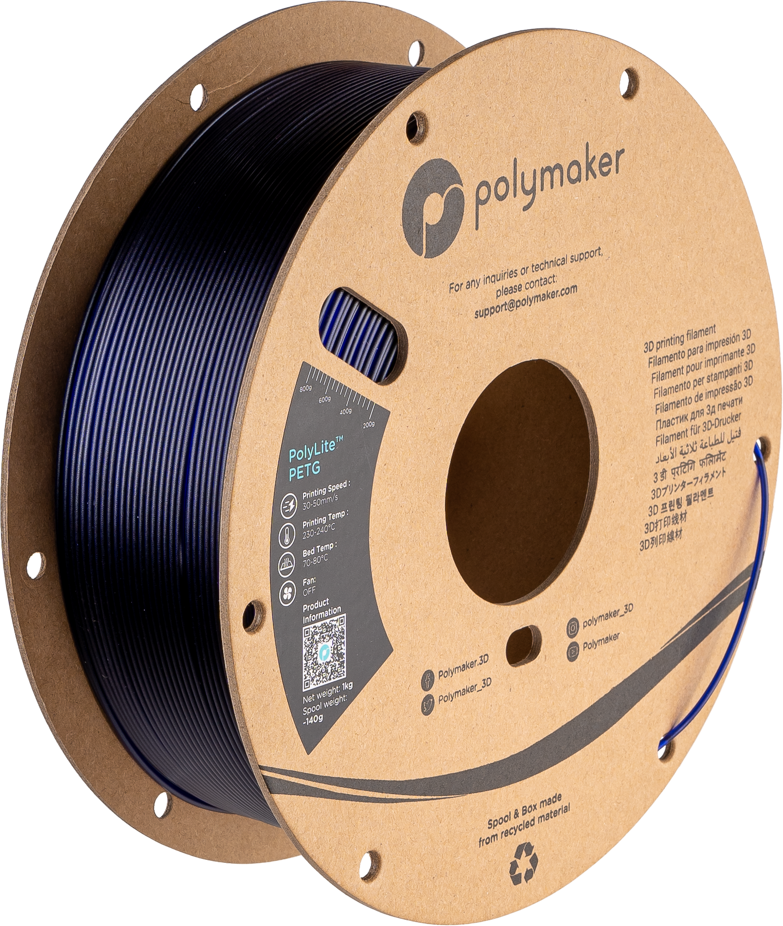 PolyLite™ Translucent PETG
